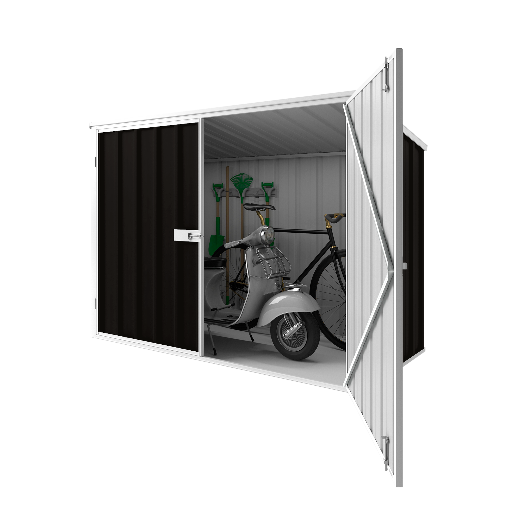 EasyShed | Garden Locker Shed 2.08m (w) x 0.97m Classic